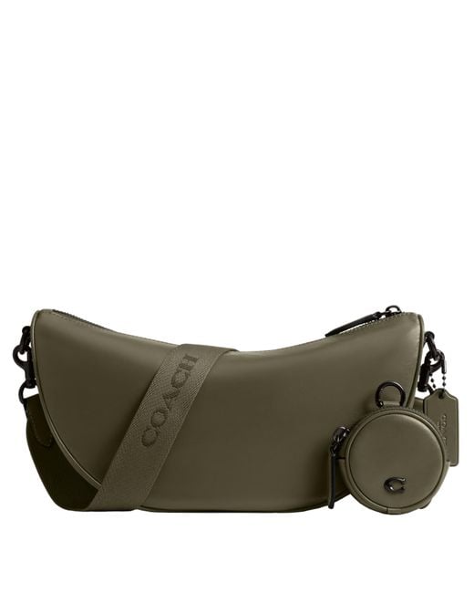 COACH Hall Soft Sling Bag in Green for Men | Lyst