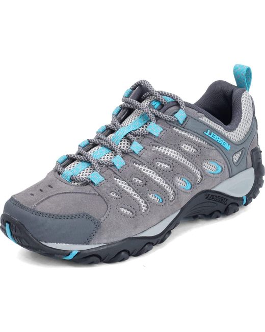 Merrell Womens Crosslander 2 Hiking Shoe in Gray | Lyst