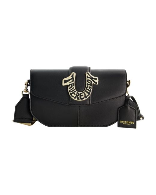 True Religion Bag, Faux Leather Crossbody Purse With Adjustable ...