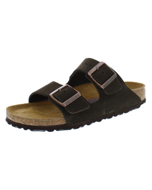 Birkenstock Adult Arizona Slide Sandals in Brown | Lyst UK