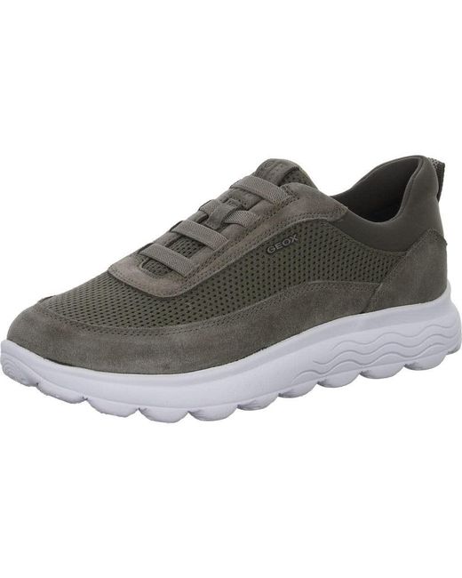 Geox U Spherica A Trainers in Metallic for Men | Lyst UK