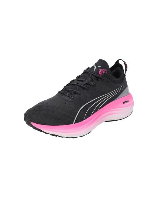 PUMA Foreverrun Nitro S Running Shoes Black | Lyst UK