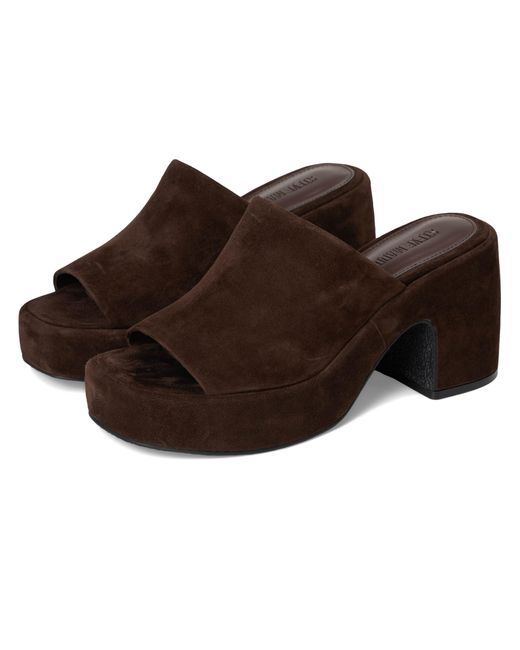 Steve Madden Shanton Heeled Sandal in Brown | Lyst UK