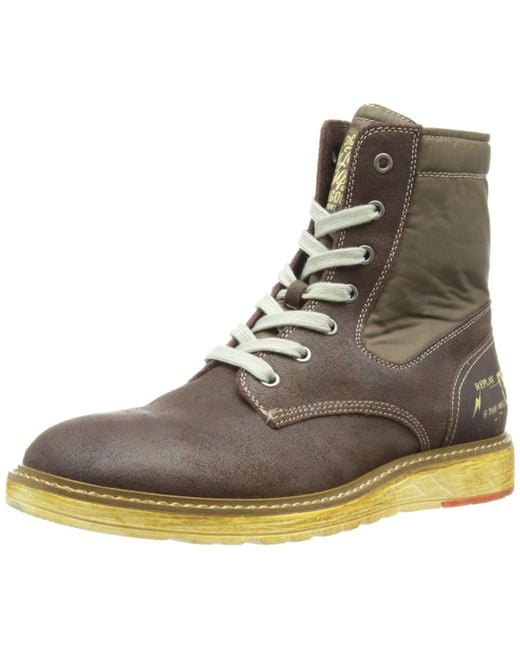 Replay S Donovan Combat Boots Ru050004l Dark Brown 11 Uk for Men | Lyst UK