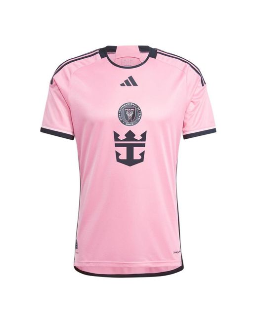adidas Inter Miami Cf 's Authentic Home Jersey 2024/25 in Pink for Men ...