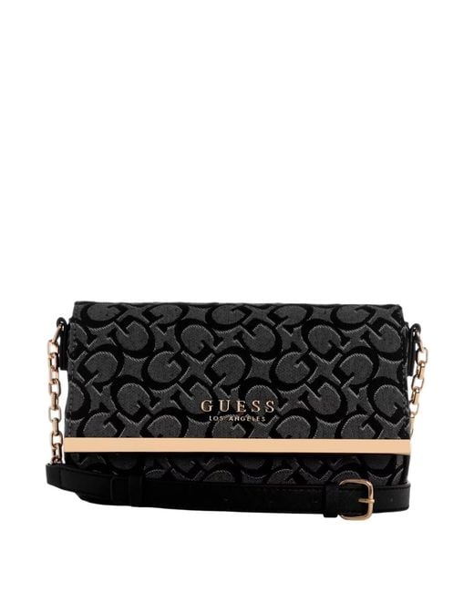 Guess Factory Marva Crossbody in Black | Lyst UK