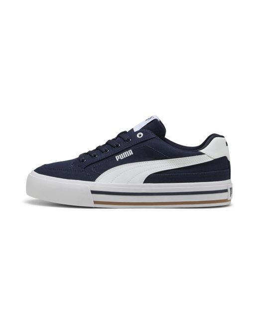 PUMA Court Classic Vulcanized Formstrip Sneakers in Blue for Men | Lyst UK