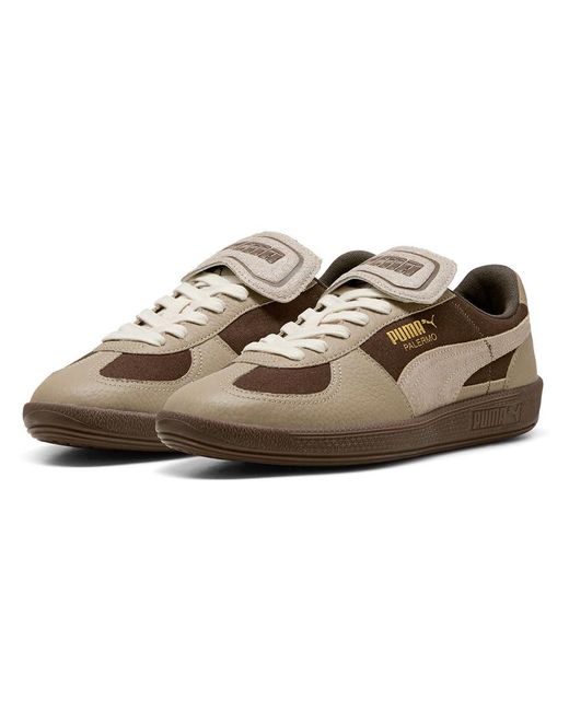 PUMA Palermo Futbolito Trainers Uk 8 Beige in Brown for Men | Lyst UK