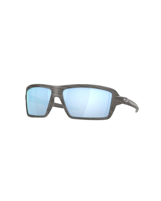 Oakley Oo9129 Sunglasses Bundle: Oo 9129 Cables 912906 Woodgrain And ...