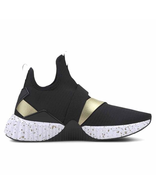 PUMA Defy Mid Sneaker in Black | Lyst UK