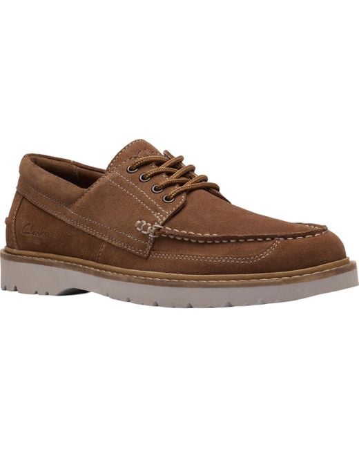 Clarks Weltridge Moc in Black for Men | Lyst UK