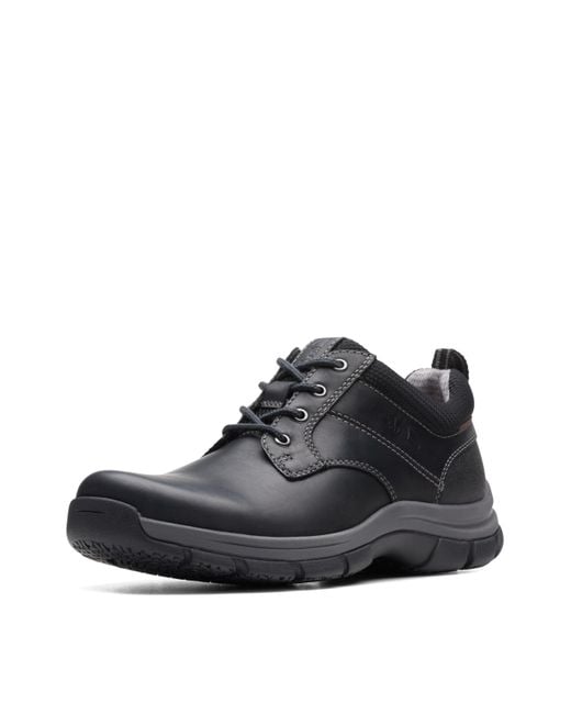 Clarks Walpath Low Oxford in Black for Men | Lyst