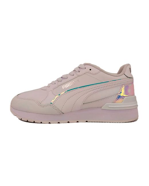 PUMA St Runner V4 Holo Trainers Uk 4.5 Beige in Pink for Men | Lyst UK