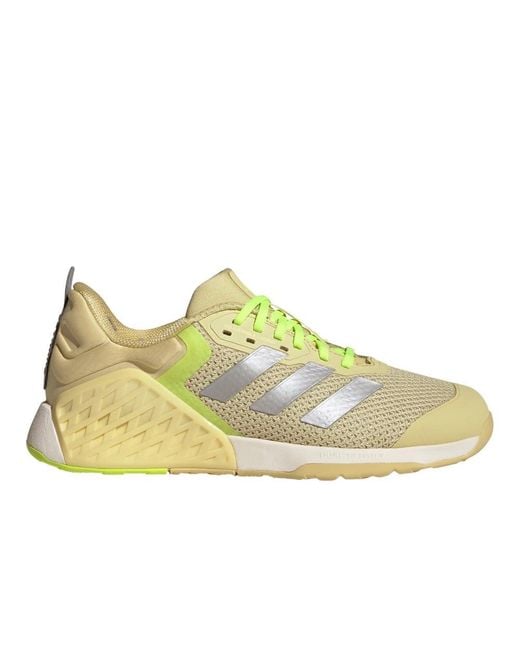 adidas Dropset 3 Trainer Sneaker in Yellow | Lyst UK