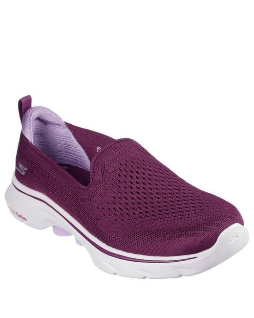 Skechers Go Walk 7 Vina Sneaker in Purple Lyst UK