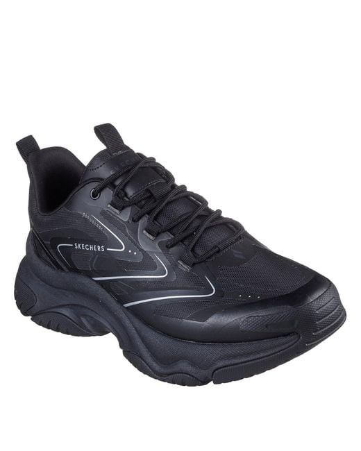 Skechers S Mh Chna Jv Trainers Black 6 Uk in Blue for Men | Lyst UK