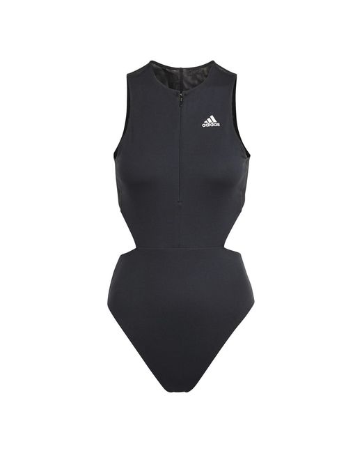 adidas He9387 Leotard W Leotard Black S in Blue | Lyst UK