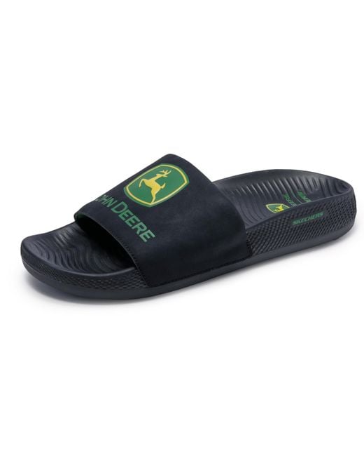 Skechers John Deere Low Slider Big Logo in Blue for Men | Lyst UK