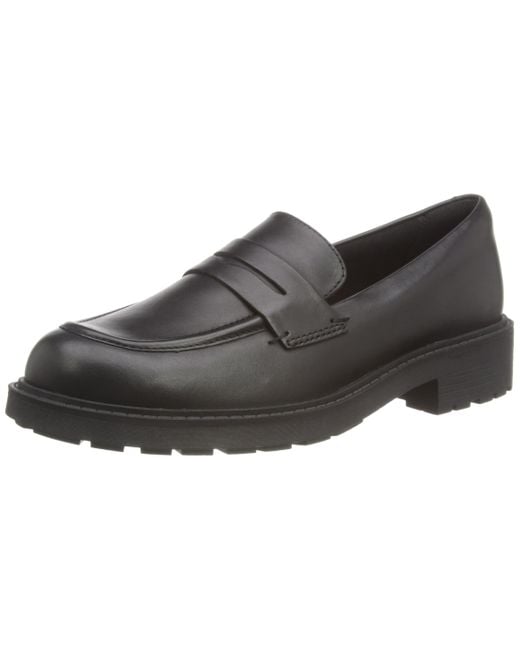 Clarks Orinoco2 Penny Loafer in Black | Lyst UK