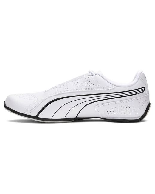 PUMA Mens Redon Bungee Lace Up Sneakers Shoes Casual - White, White, 10 ...