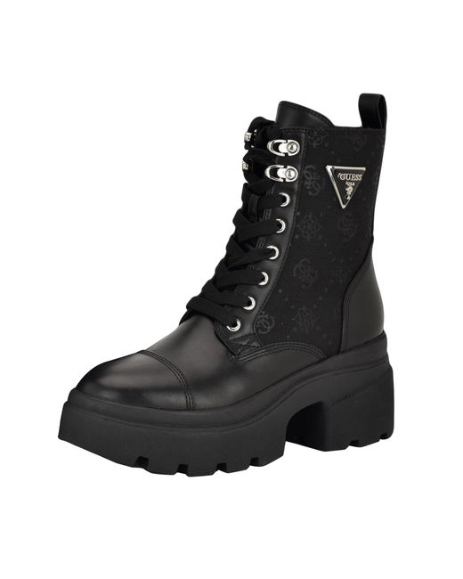 Guess Yarini Bootie in Black | Lyst