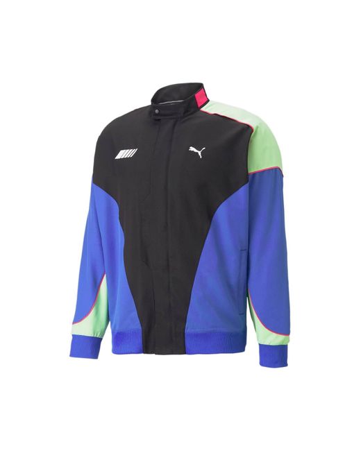 PUMA Mercedes-amg Petronas Motorsports Jacket in Blue for Men | Lyst UK