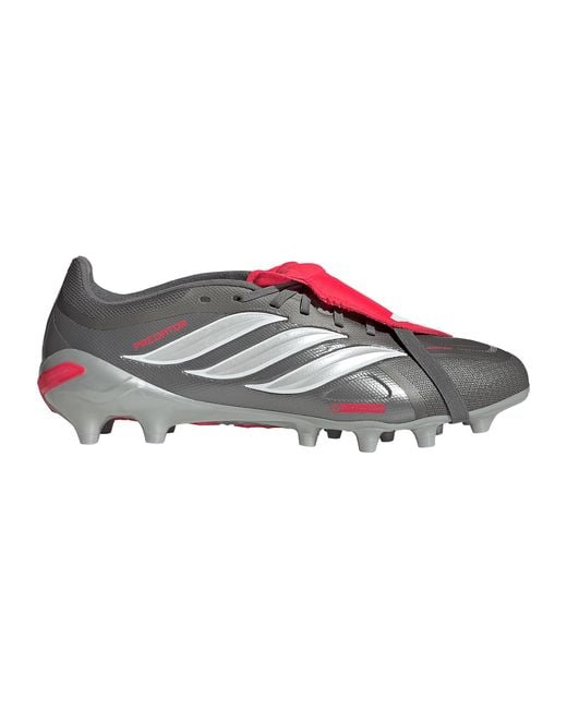 adidas S Fold Over Tongue Academy Astro Turf Football Boots Grey/red 11 ...