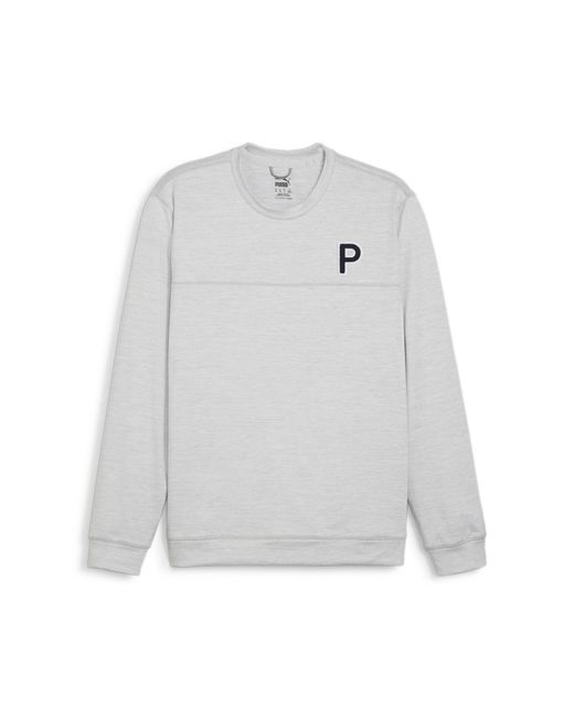 PUMA Gray Hthr in White for Men | Lyst UK