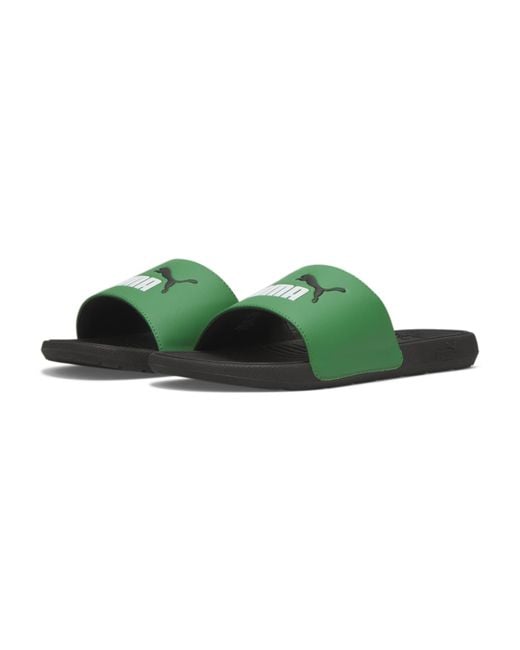 PUMA Cool Cat 2.0 Slide Sandal in Green for Men Lyst UK