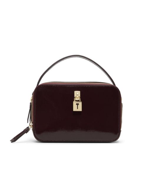 Ted Baker Teena Lock Crossbody Bag in Purple | Lyst