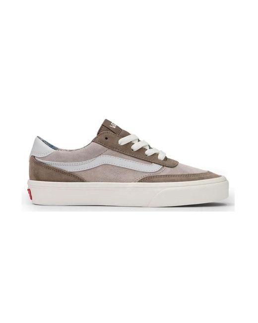 Vans Brooklyn Ls in Grey | Lyst UK