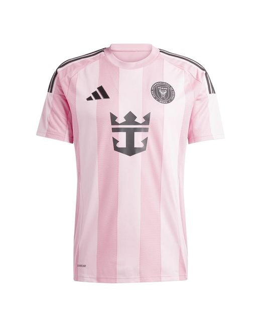 adidas S Inter Miami Messi Home Shirt 2025 2026 Adults Easy Pink M ...