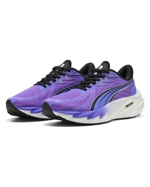 PUMA Velocity Nitro 4 Running Shoes Uk 8 Purple in Blue | Lyst UK