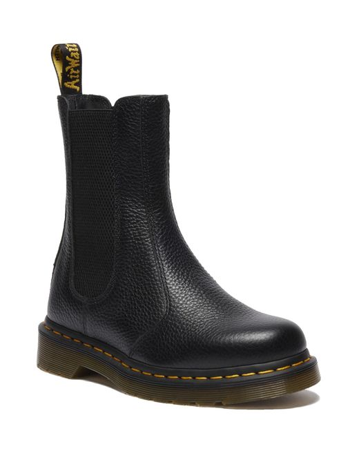 Dr. Martens 2976 Hi Chelsea Boot in Black | Lyst UK