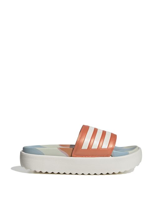 adidas Adilette Platform Mule | Lyst UK