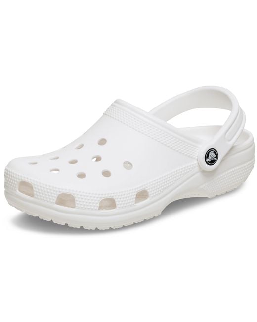 Crocs™ Classic Clogs Clogs in White | Lyst UK