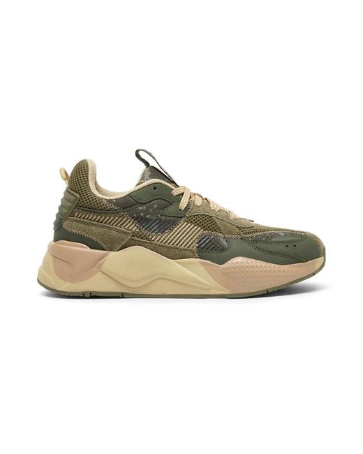 PUMA X Rain Map Camo Lace Up Sneakers Shoes Casual in Green for Men ...