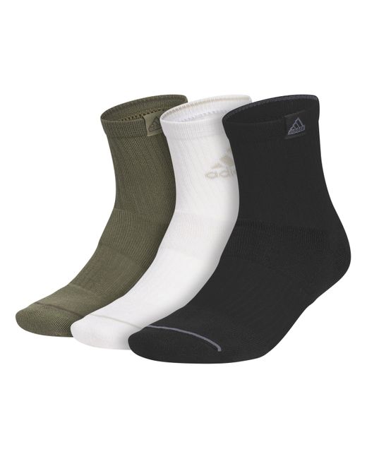 adidas Cushioned Sport High Quarter Socks With Arch Compression for Men ...