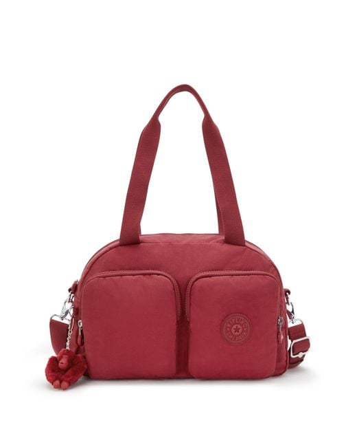 Kipling Cool Defea Shoulder Bag in Red | Lyst UK