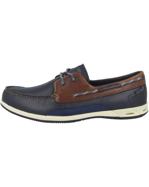 Clarks Orson Harbour Derbys in Blue for Men | Lyst UK