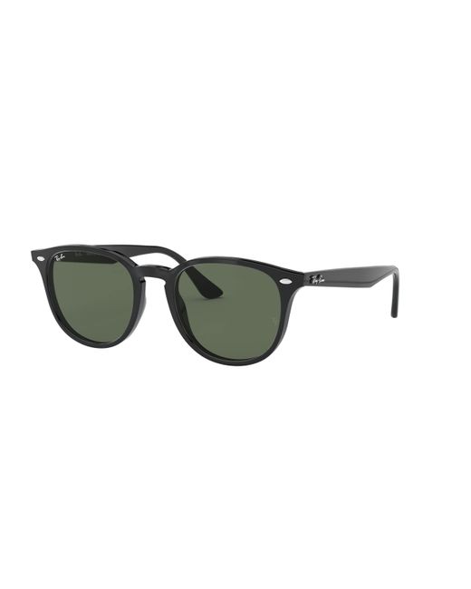 Ray-Ban Rb4259 Round Sunglasses, Black/green, 51 Mm | Lyst UK