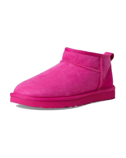 UGG Classic Ultra Mini Boot in Purple | Lyst