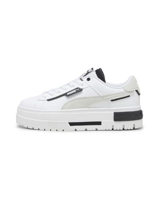 PUMA Mayze Classic Sneakers in White | Lyst UK