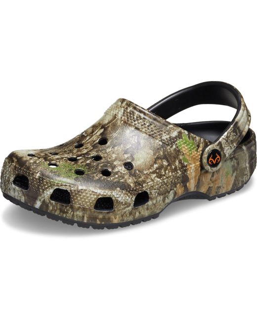 Crocs™ Realtree Apx Classic Clog Multi Size 9 Uk / 10 Uk in Black | Lyst UK