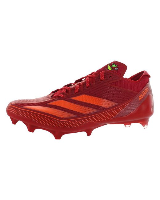 adidas Adizero Electric American Football Cleat in Red for Men | Lyst UK