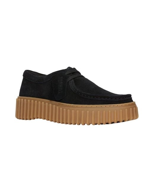 Clarks S Torhill Bee Shoes in Black | Lyst UK