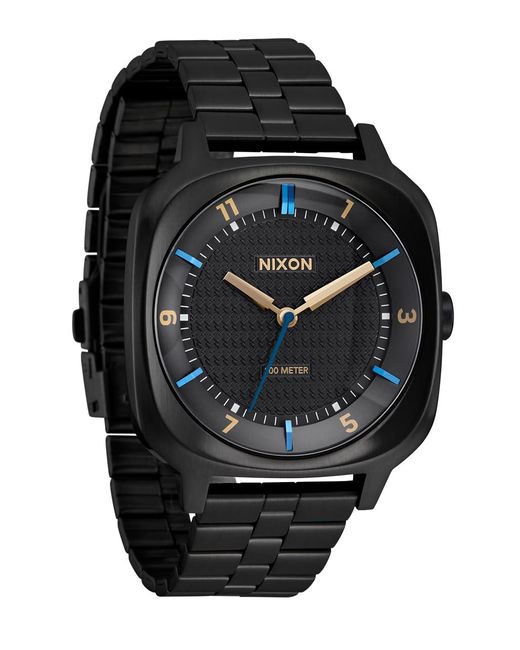 Nixon Fremont 40 A1444-100m Water Resistant Analog Field Watch in Black ...