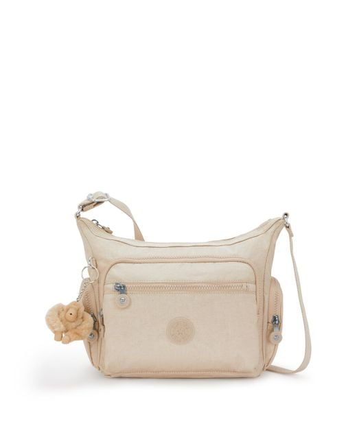 Kipling Gabbie S Small Crossbody in Natural | Lyst UK