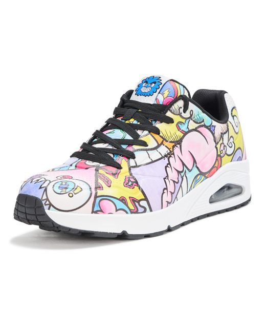 Skechers Uno-color Doodle Sneaker in Blue for Men | Lyst