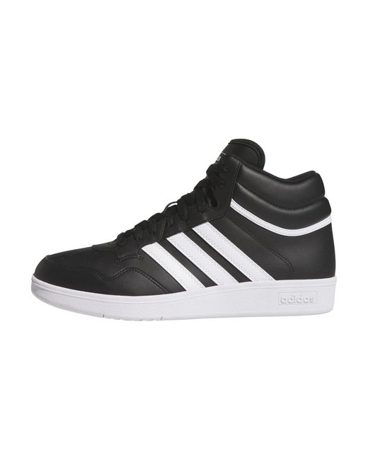 adidas S Hoops 4.0 Mid Top Basketball in Black | Lyst UK